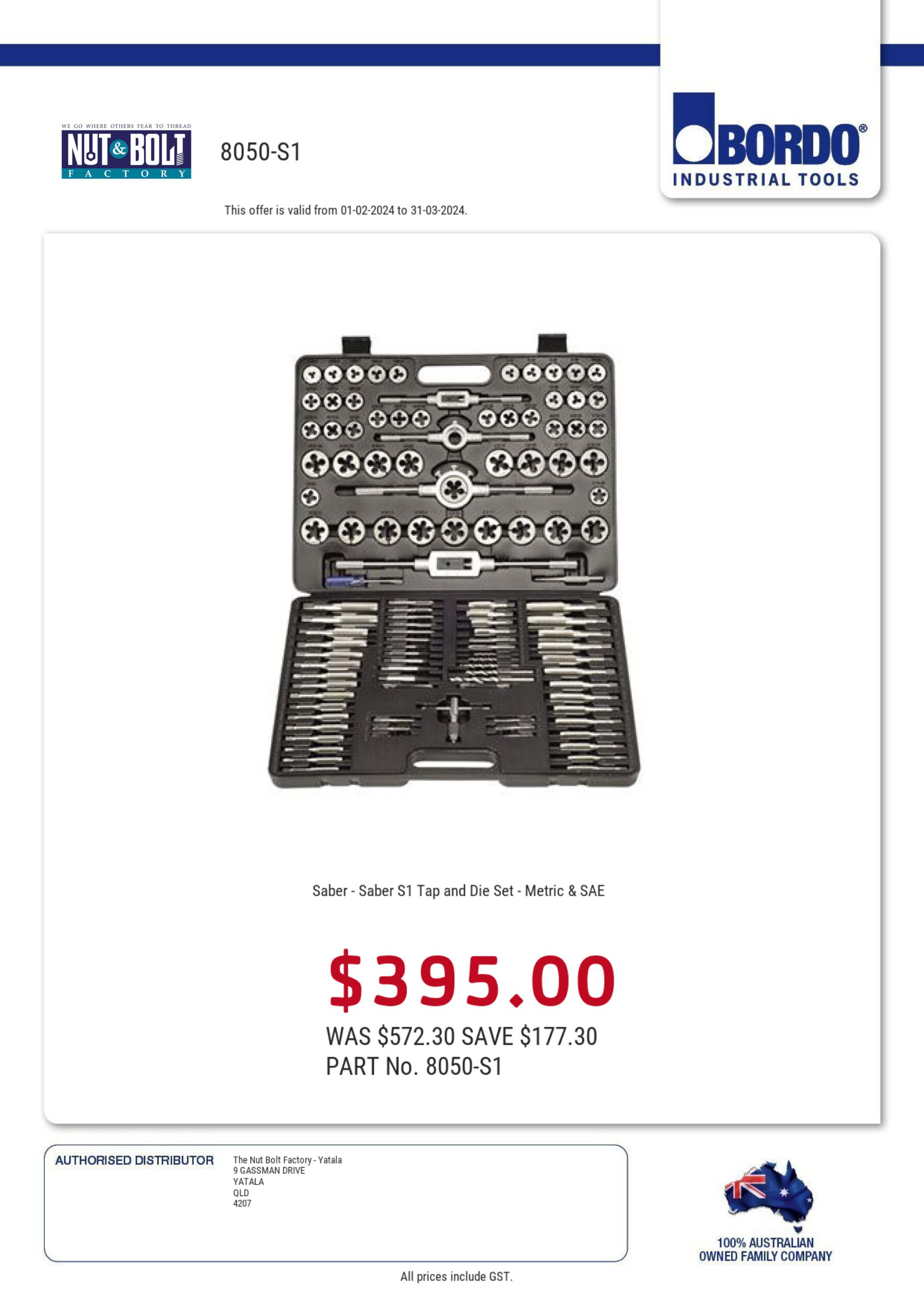 Nut and Bolt Factory | Yatala & Toowoomba