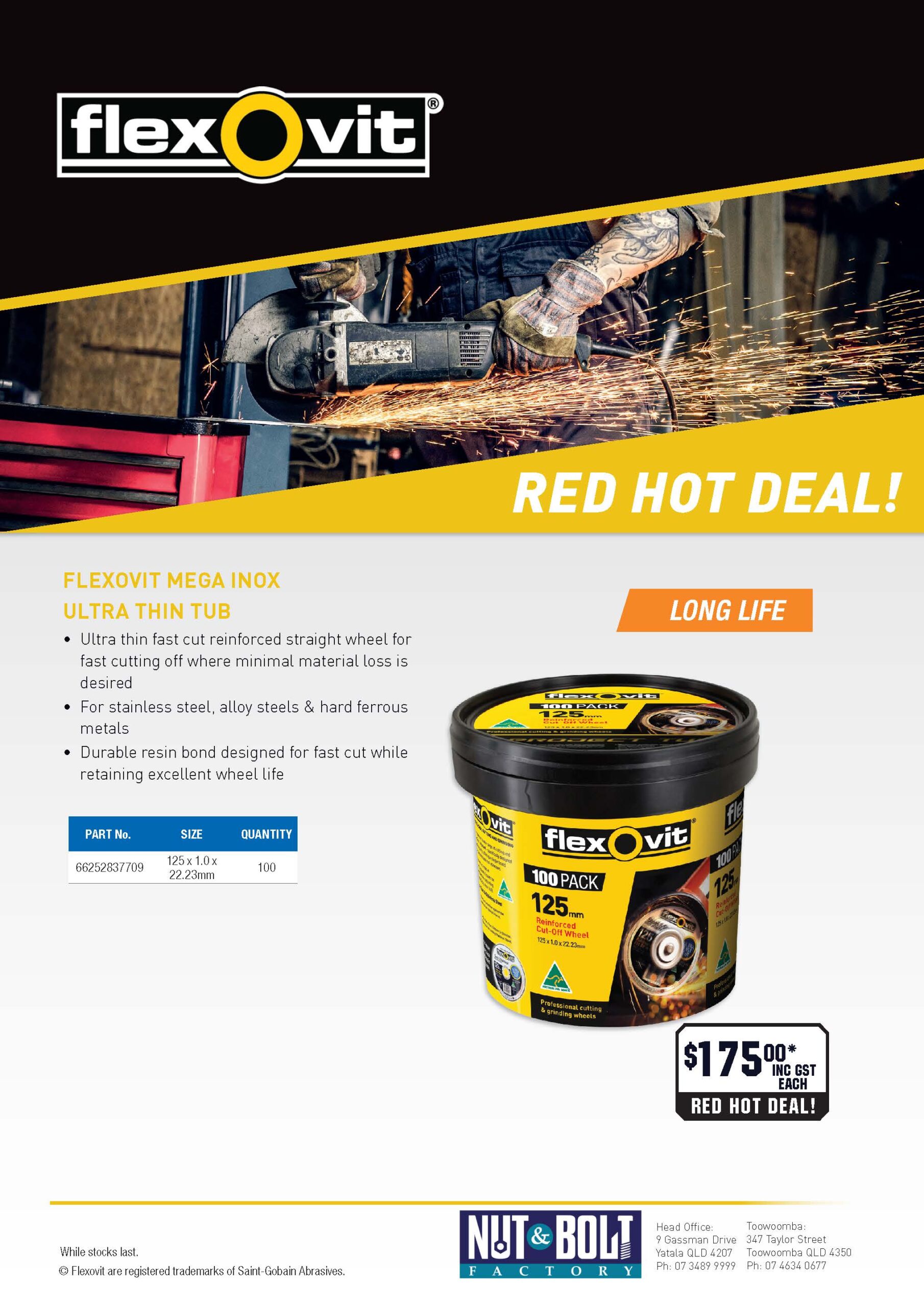 Nut and Bolt Factory | Yatala & Toowoomba