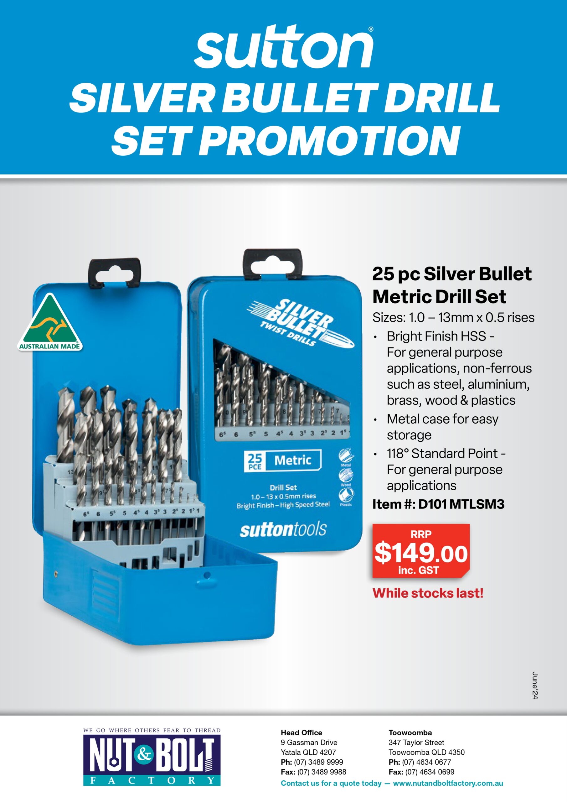 Promotions | Nut and Bolt Factory